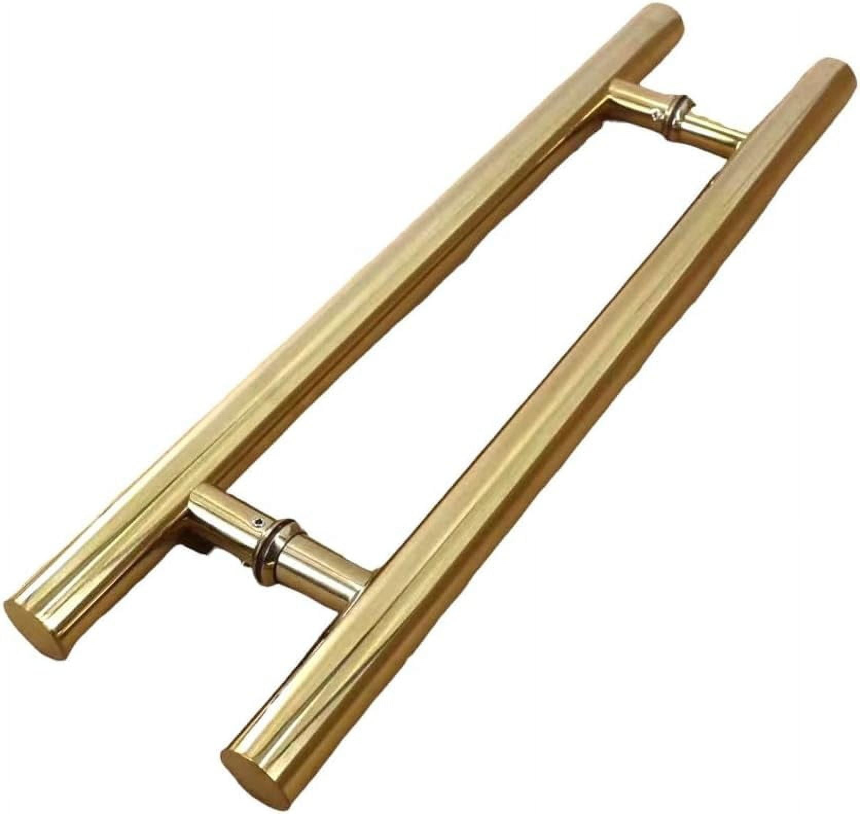 Stainless Steel H Shaped Push Pull Door Handles, Double Sided Door ...