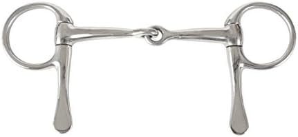 Stainless Steel Half Cheek Snaffle Bit with Jointed Mouth and Thickness ...