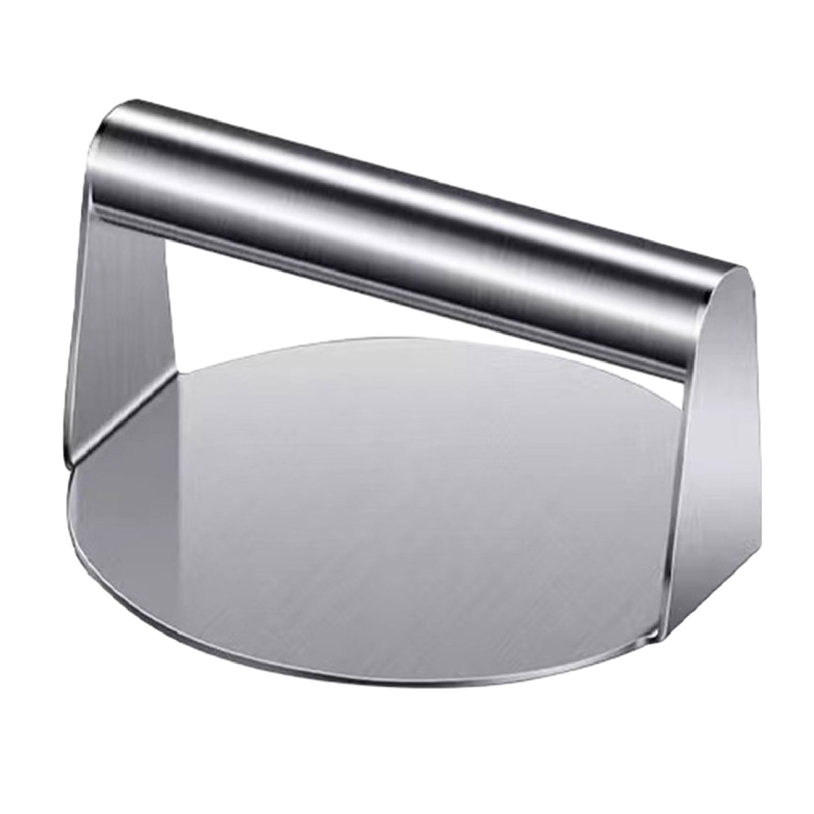 Stainless Steel Hamburger Press with Handle Square Round Non-stick Food ...