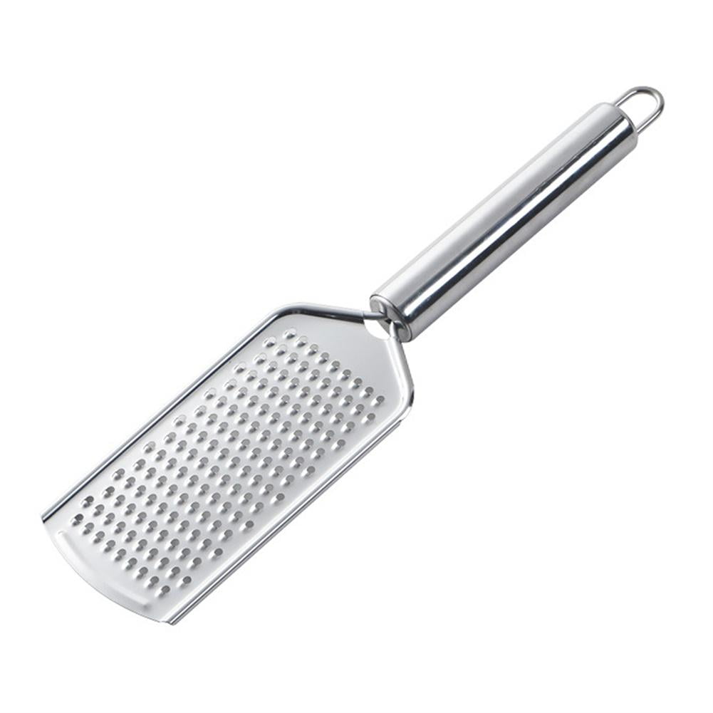 Stainless-Steel Hand Food Grater Cheese Parmesan Flat Nutmeg Zester ...