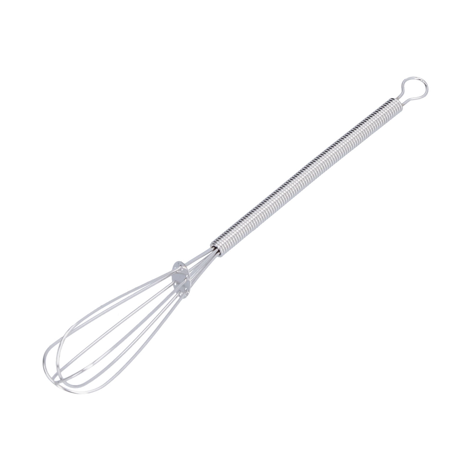 Stainless Steel Hand Push Egg Whisk - Mini Beater for Beating, Blending ...