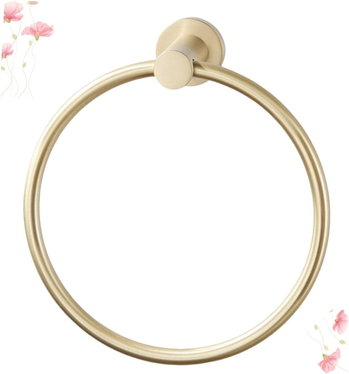 Stainless Steel Hangers Towel Holder for Shower Anti-Rust Towel Ring ...