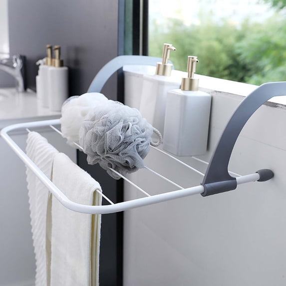 Stainless Steel Hanging Clothes Drying Rack for Window or Balcony ...