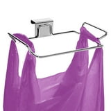 Stainless Steel Hanging Garbage Bags Storage Organizer Rack Stainless ...