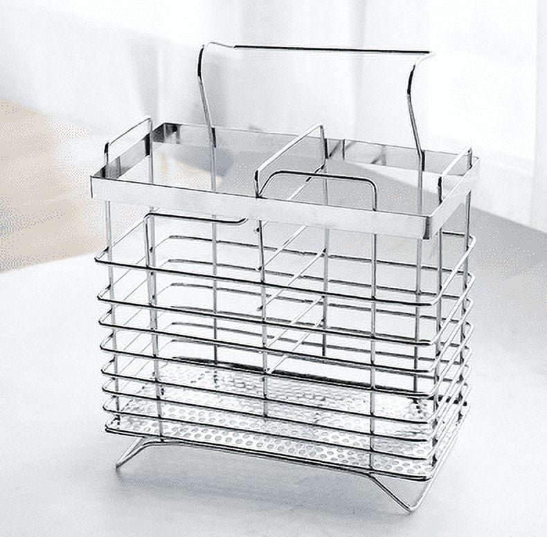 Stainless Steel Hanging Utensil Drying Rack Rectangular Spoons ...