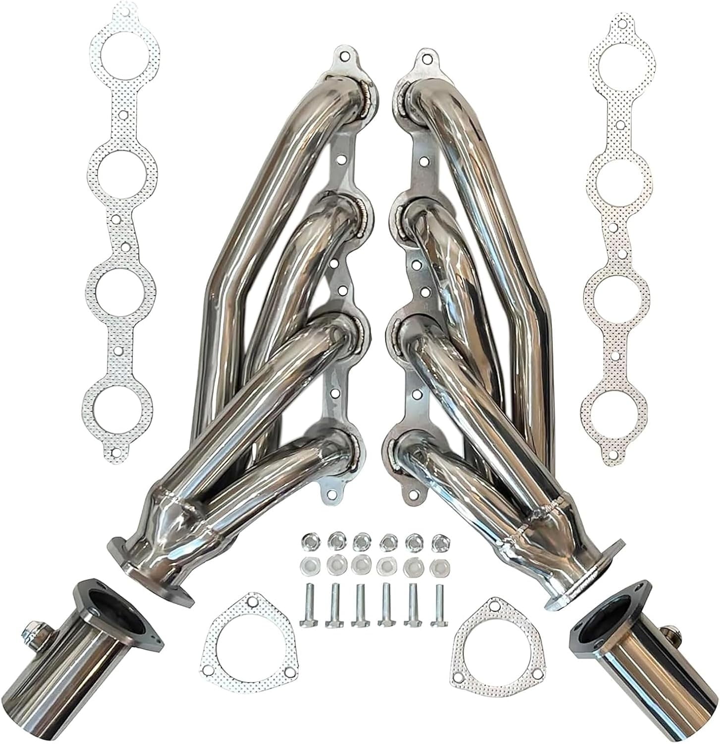 Stainless Steel Headers, Shorty Style for LS Swaps, Universal for Swaps ...