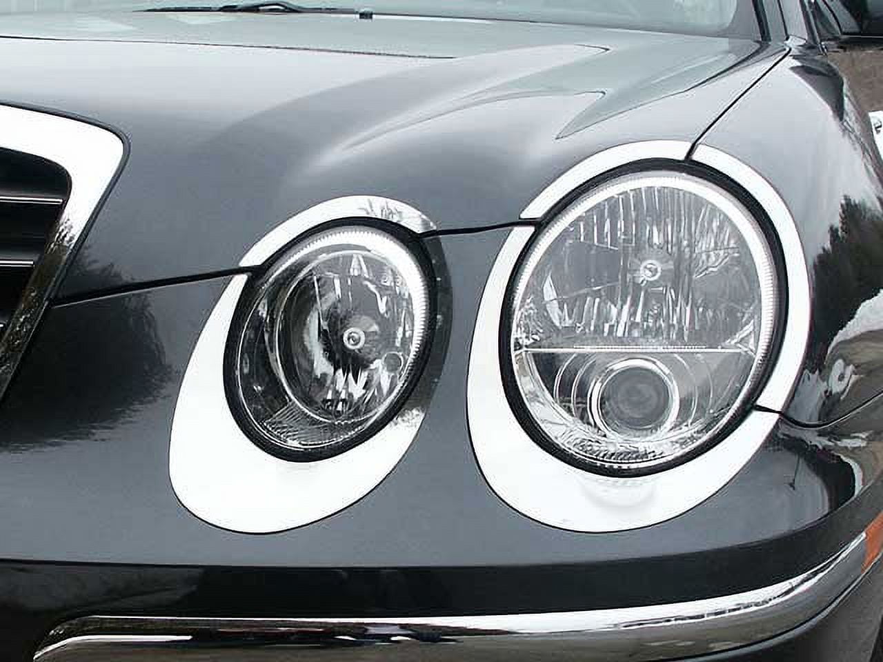 Stainless Steel Headlight Accent 10Pc Fits 2004-2006 Kia Amanti HL24800 ...