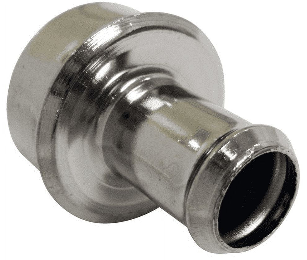 Stainless Steel Heater Hose Nipple Fitting 1965-1981 GTO Firebird Grand ...