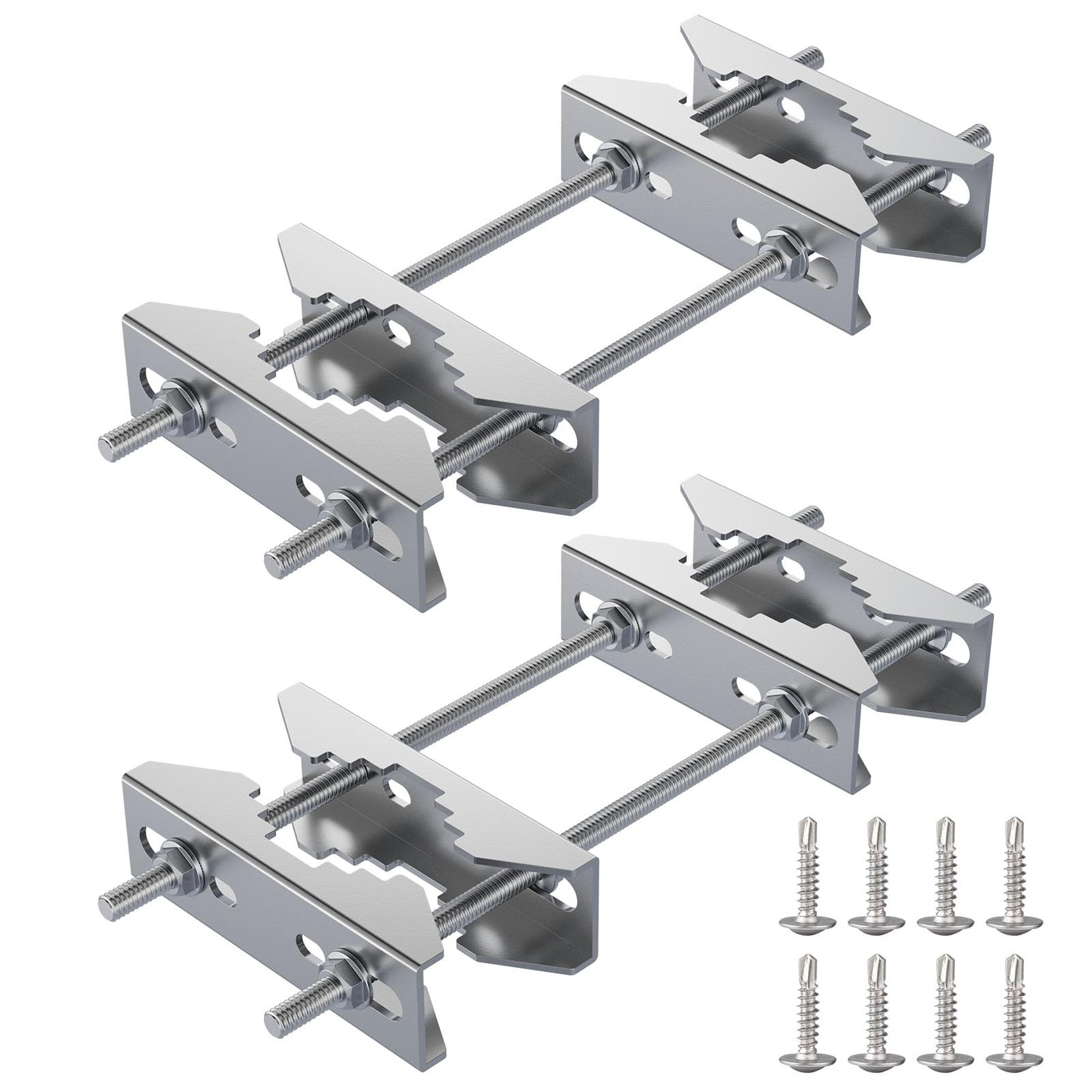 Stainless Steel Heavy Duty Antenna Mast Mounting Bracket Set - Walmart.com
