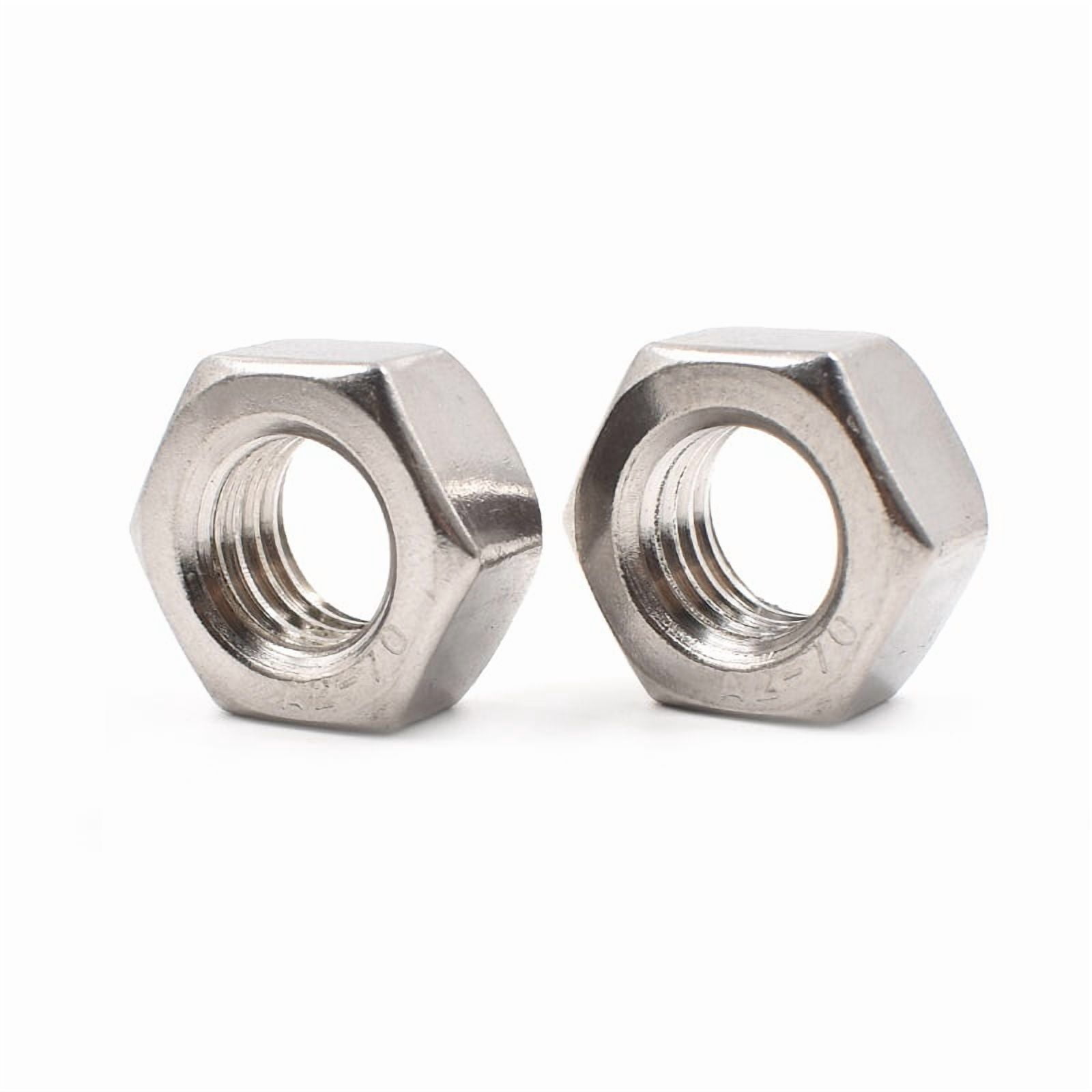 Stainless Steel Hex Nut SUS 304 M1 M1.2 M1.4 M1.6 M2 M2.5 M3 M4 M5 M6 ...