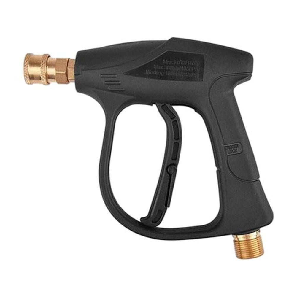 Stainless Steel High Pressure Wash Gun with 5 Nozzles&Foam Pot, Dual ...