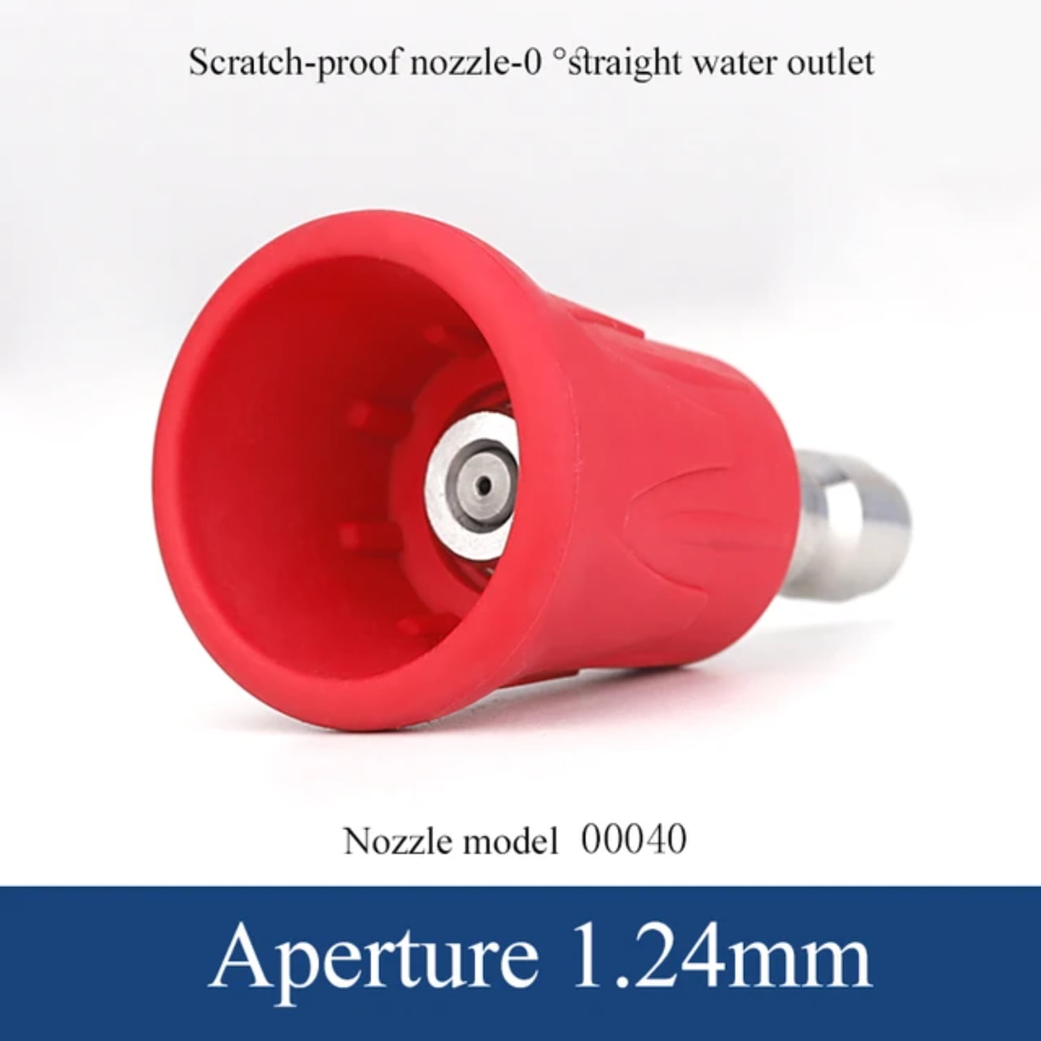 Stainless Steel High Pressure Water Gun Nozzle with Splash Proof Design ...