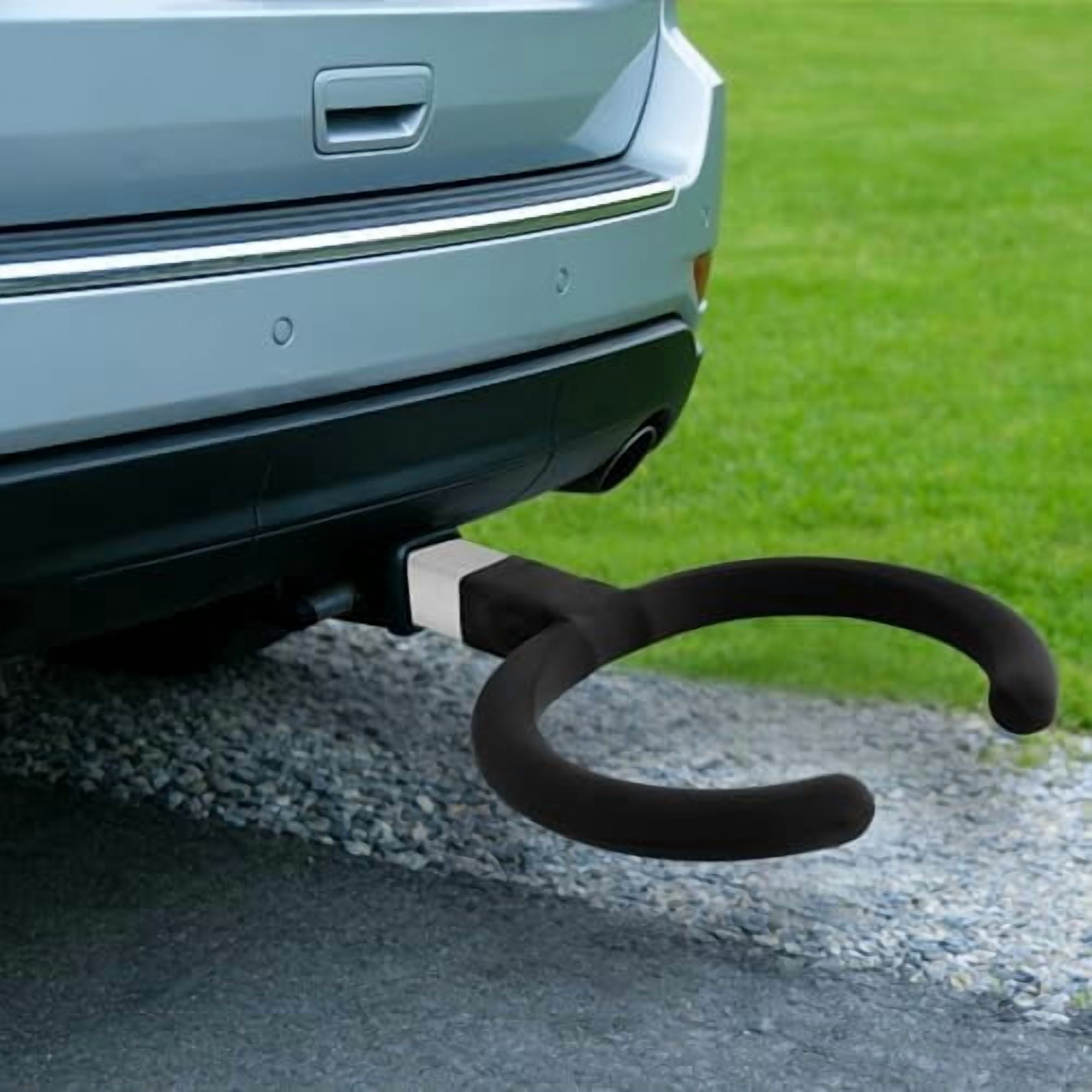 Stainless Steel Hitch Toilet Seat for 2-Inch Trailer Hitch Receiver ...