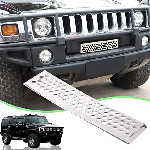 Stainless Steel Honeycomb Mesh Grill Spoiler Bumper Vent fit for Hummer ...
