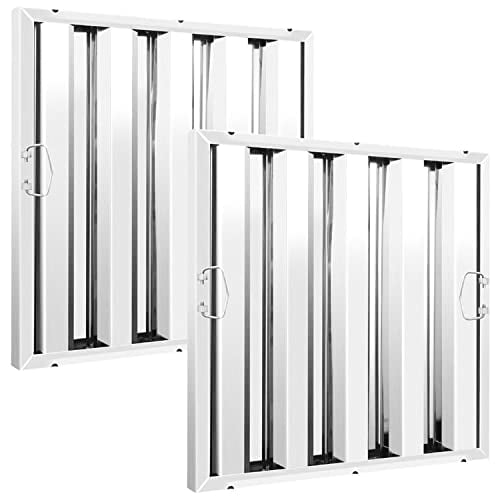 Stainless Steel Hood Filter | Commercial Kitchen Range Hood Baffle ...
