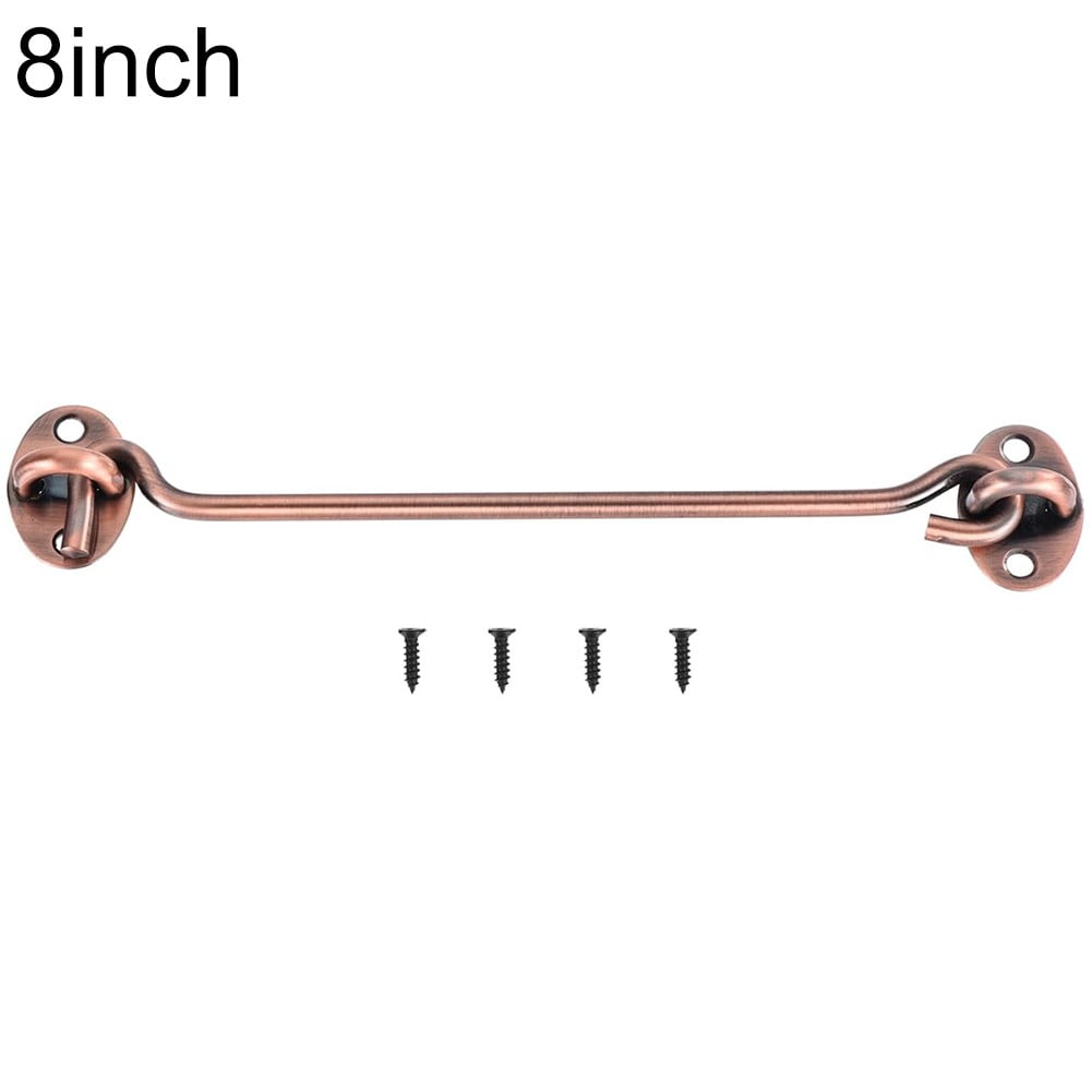 Stainless Steel Hook Eye Latch Barn Door Lock For Cabin Hook Sliding ...