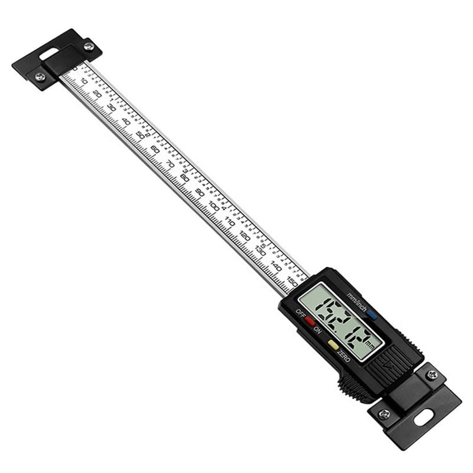 Stainless Steel Horizontal Vertical Digital Display Ruler LCD Display ...