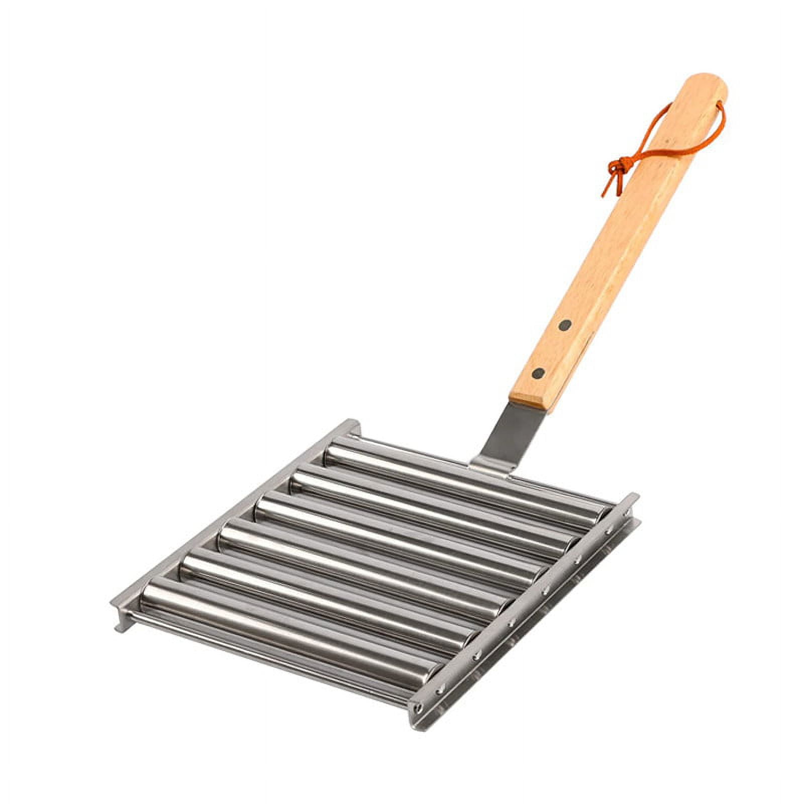 Stainless Steel Hot Dog Roller for Grill,Sausage Grill Rack for ...