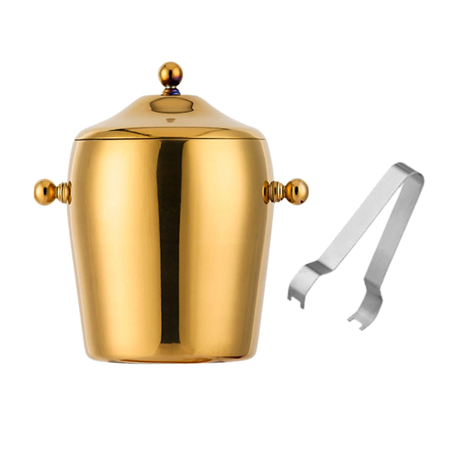 Stainless Steel Ice Buckets, Insulated Ice Bucket, Drink Tub Creative ...