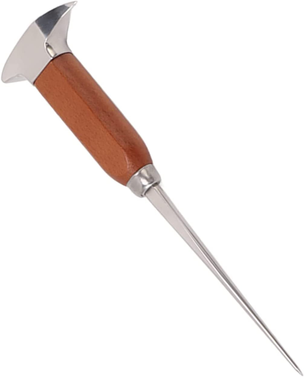 Stainless Steel Ice Chipper Steel Wood Handle Iced Crushing Machine ...