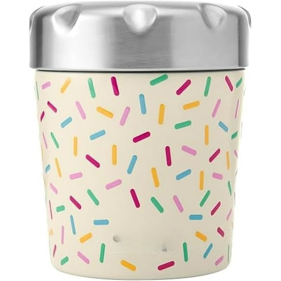 Stainless Steel Ice Cream Chiller, Layered Vacuum Insulated Container ...