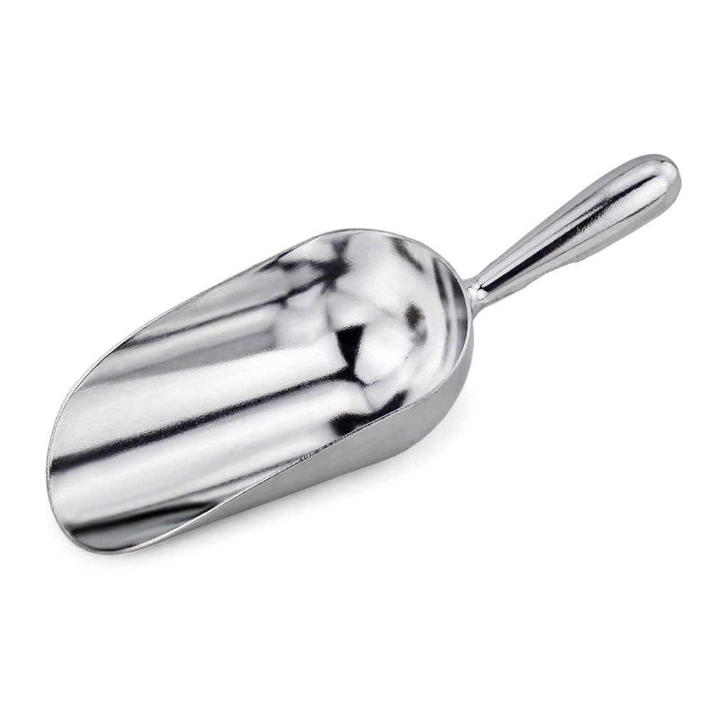 Stainless Steel Ice Scoop Set of 1, 6oz/12oz/24/oz/36oz Metal Food ...
