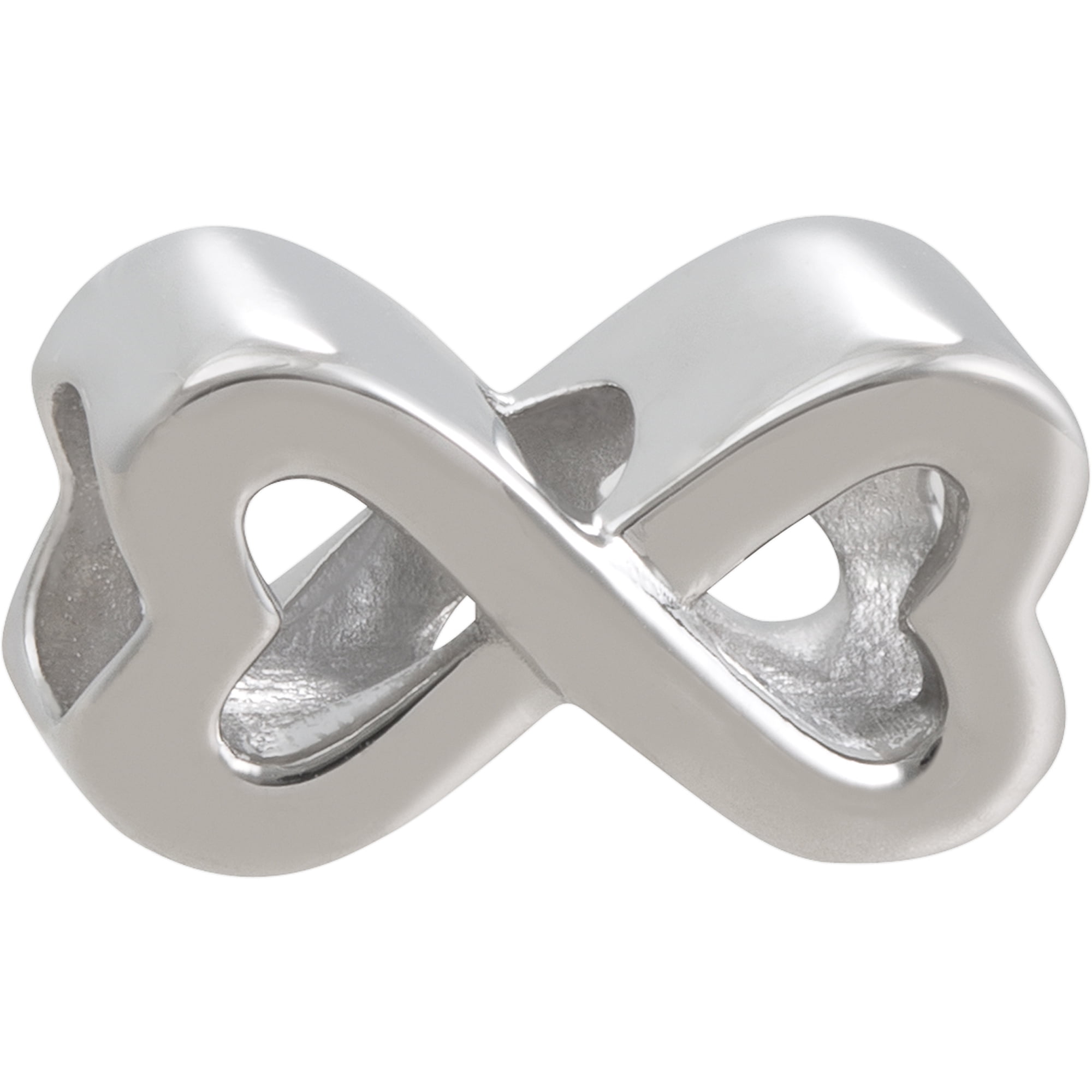 Hallmark Women's Stainless Steel Infinity Heart Charm - Walmart.com