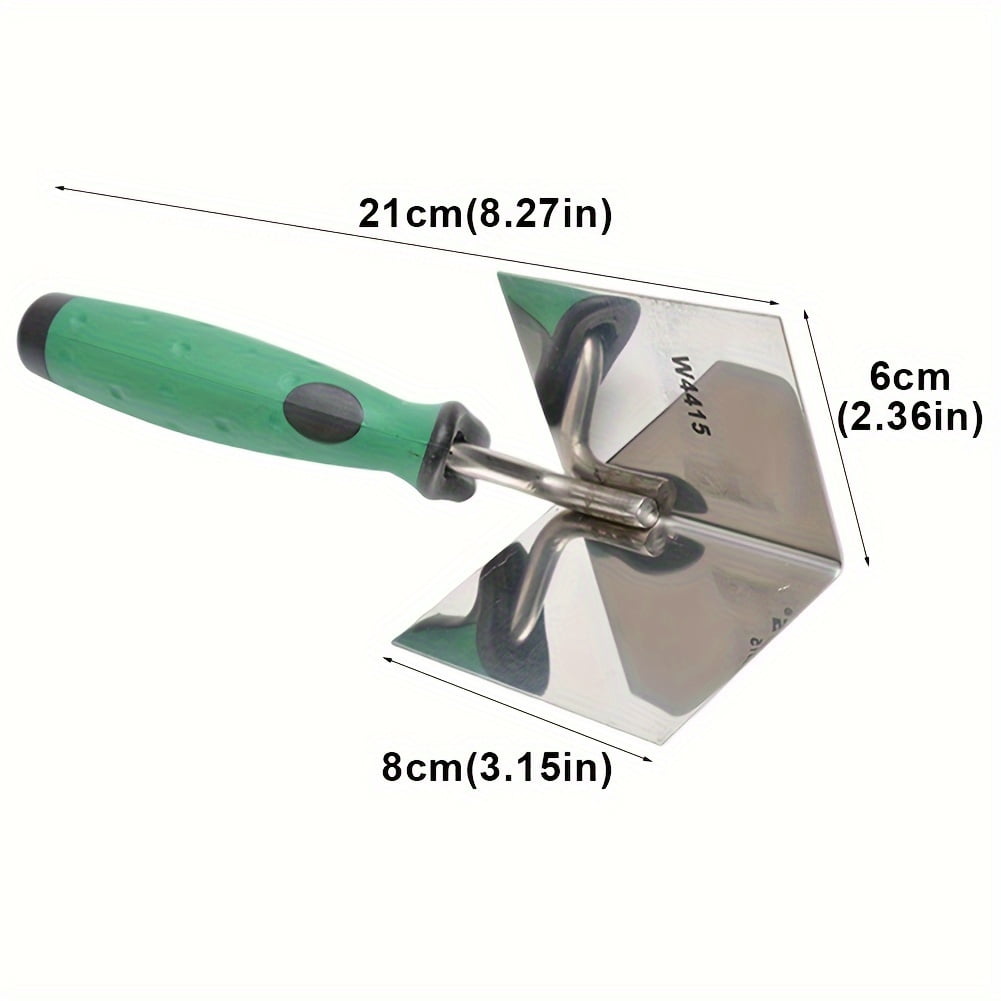 Stainless Steel Inner Corner Trowel, Diatom Mud Construction Auxiliary ...