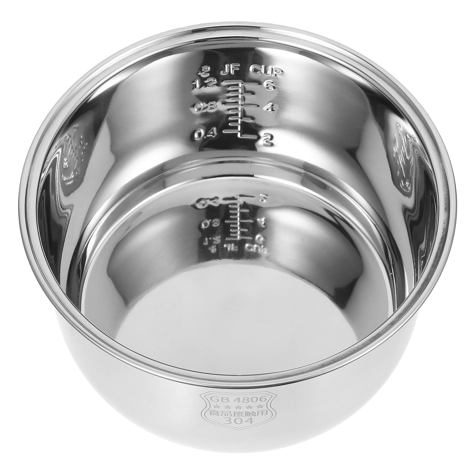 Stainless Steel Inner Pot Replacement or Rice Cookers 304 and Long ...