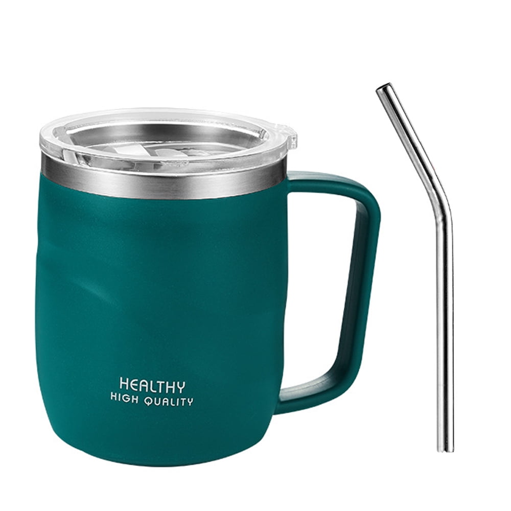 Stainless Steel Insulated Coffee Mug with Handle, Double Wall Travel Mug, Tumbler Cup with ...