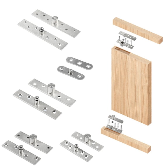 N276-972 2.5 in. Stainless Steel Door Hinge - Walmart.com