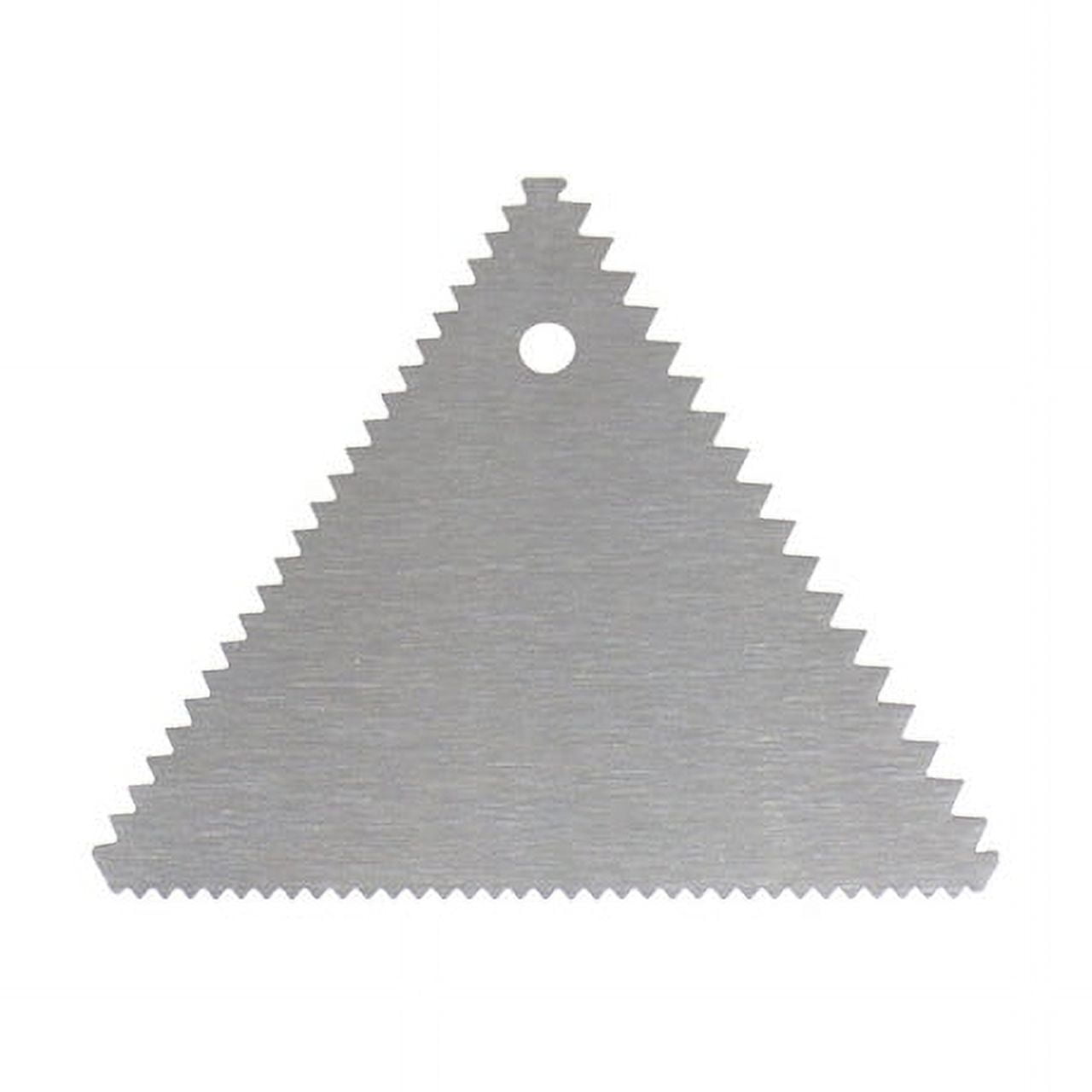 Stainless Steel Irregular Teeth Edge Cream Icing Scraper - Handy ...