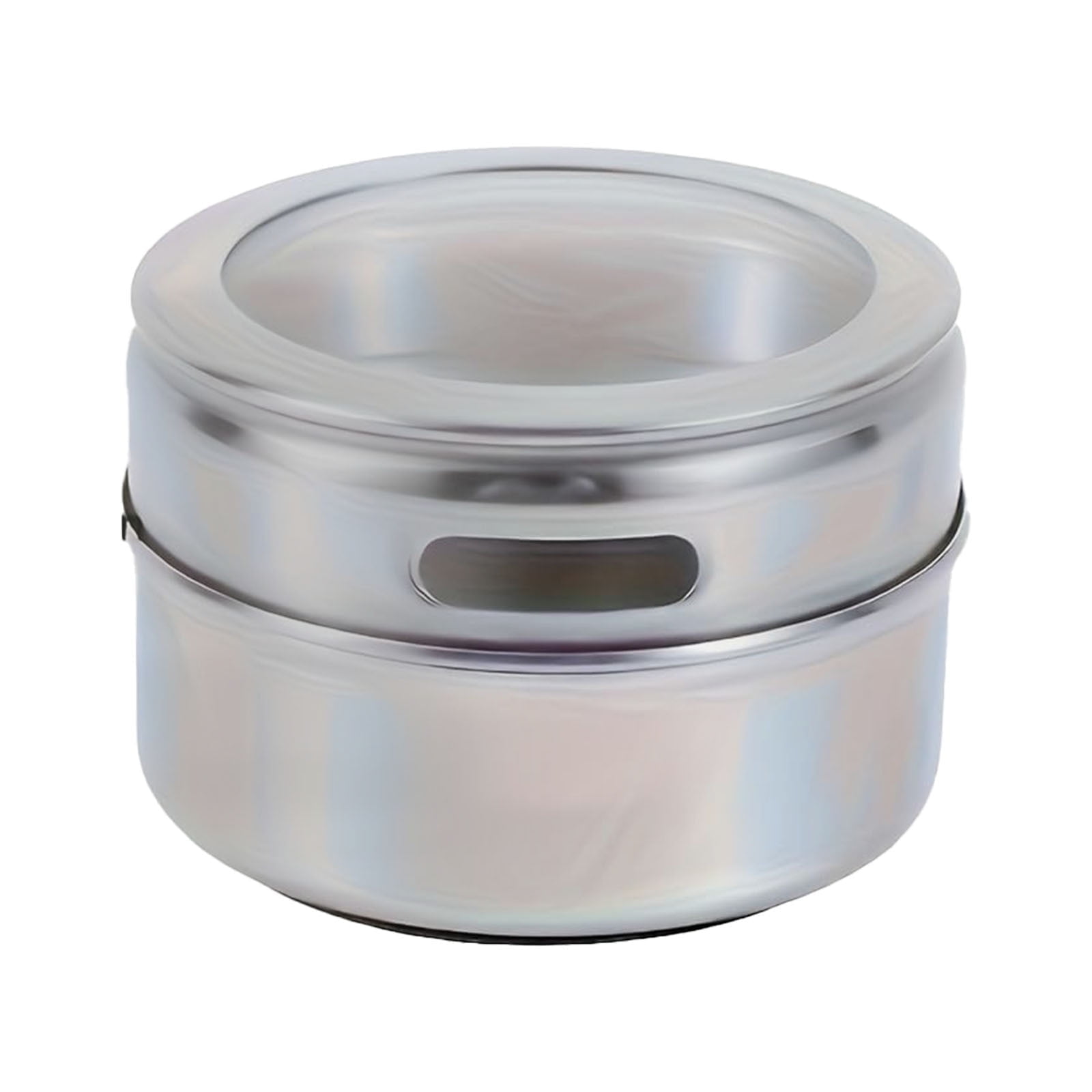 Stainless Steel Jars Kitchen Storage Containers with Clear Lid and ...