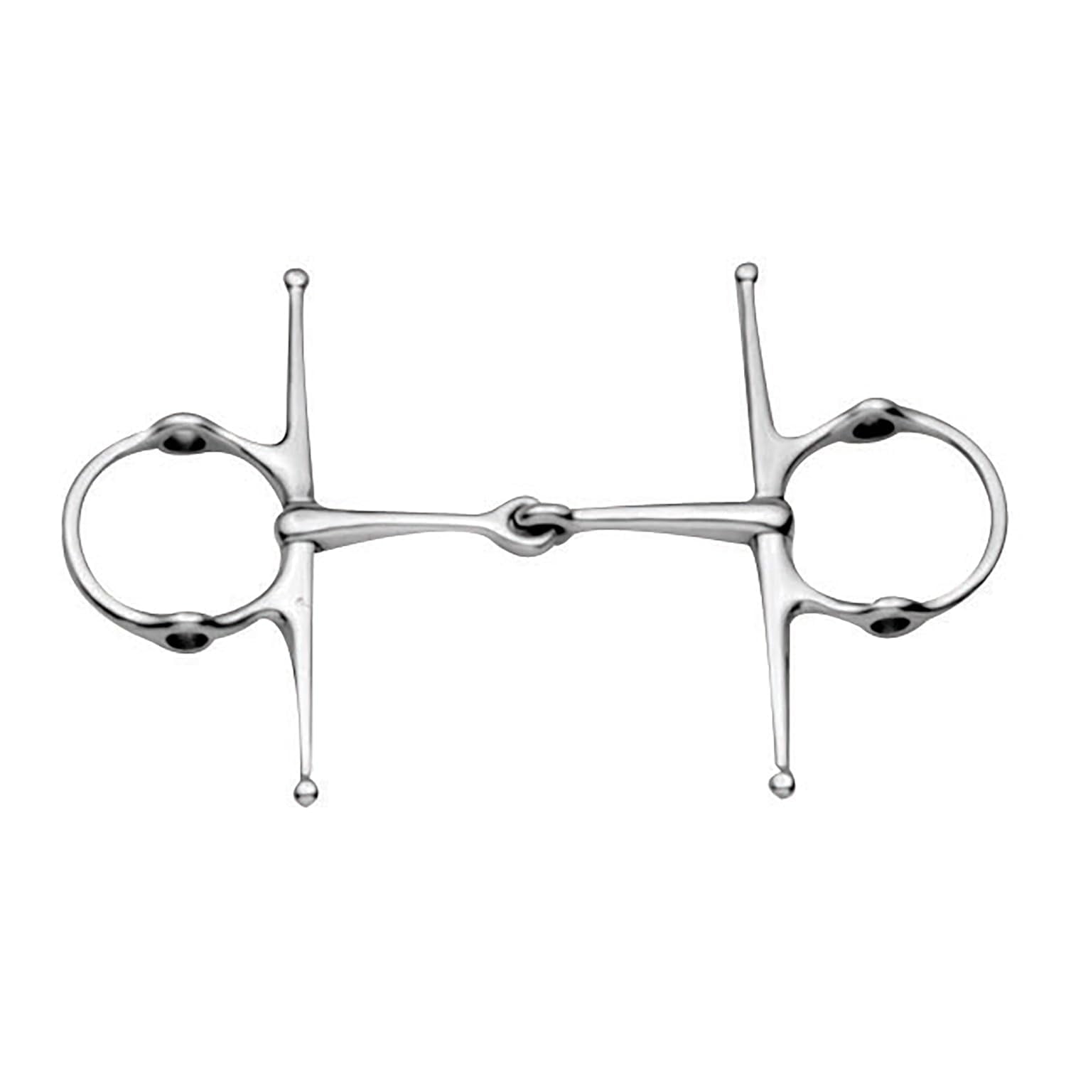 Stainless Steel Jointed Full Cheek Gag Bit, 5.5" - Walmart.com