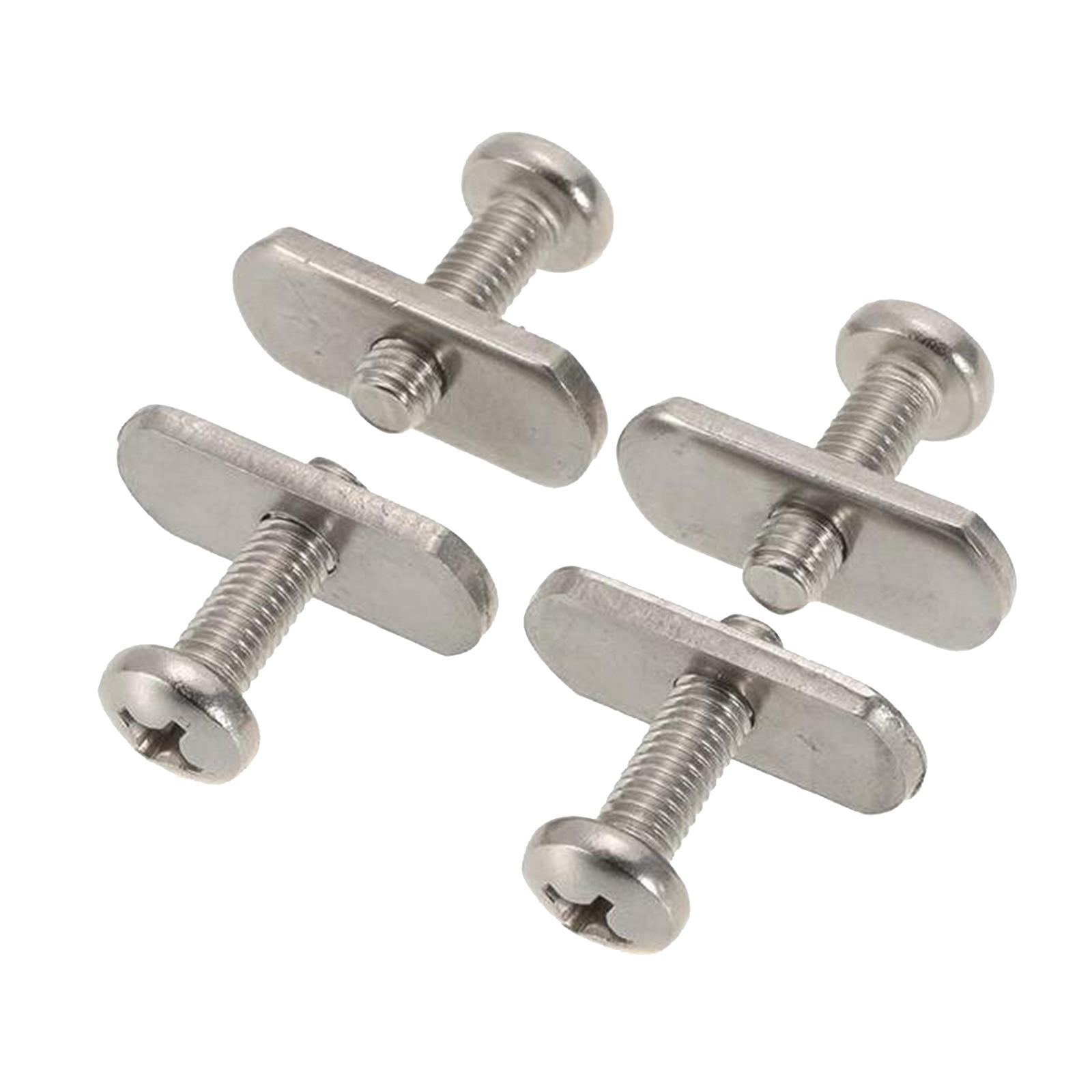 Stainless Steel Kayak Rail/Track Screws & Track Nuts Hardware Gear ...