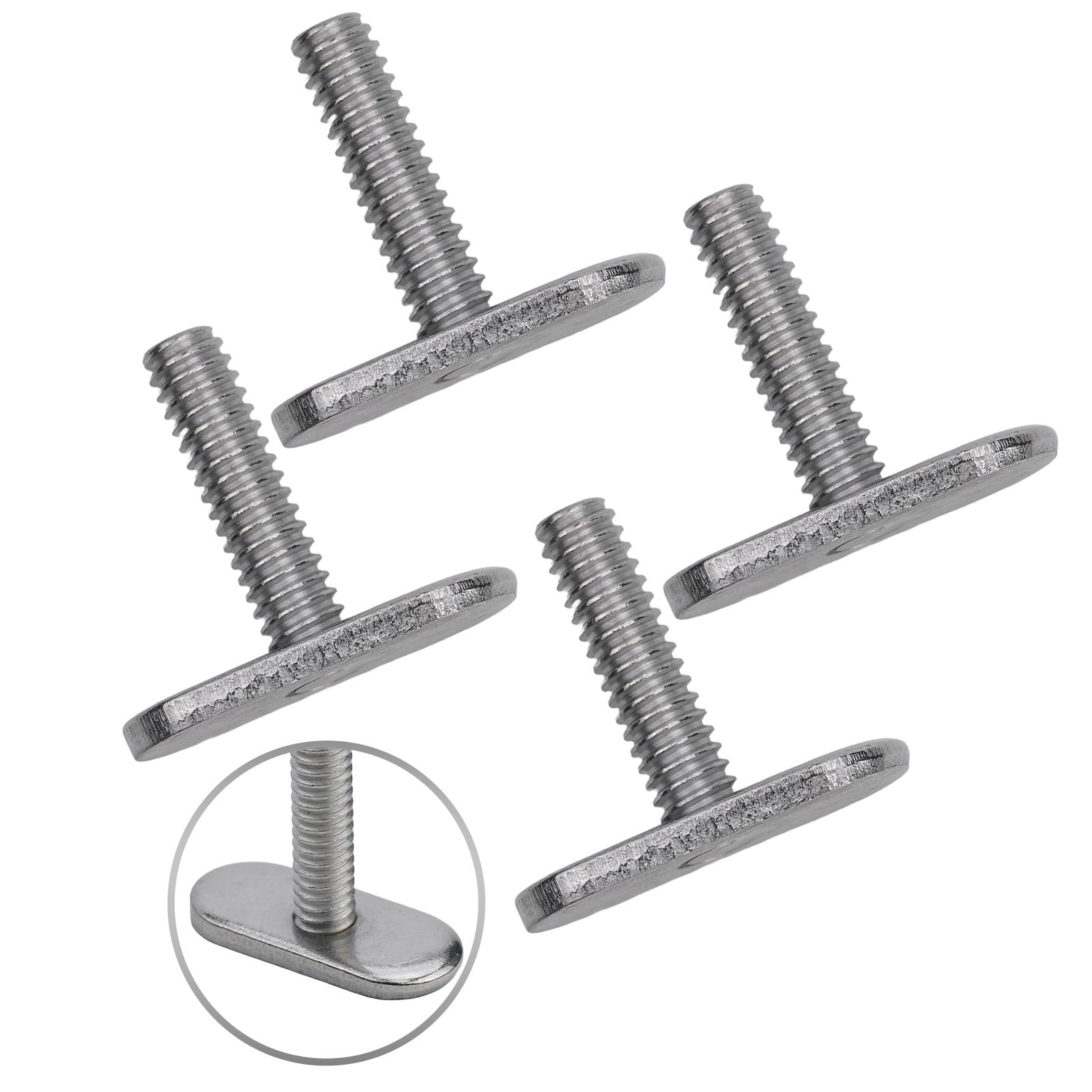 Stainless Steel Kayak Rail/Track Screws Track Nuts T Slot Bolt ...