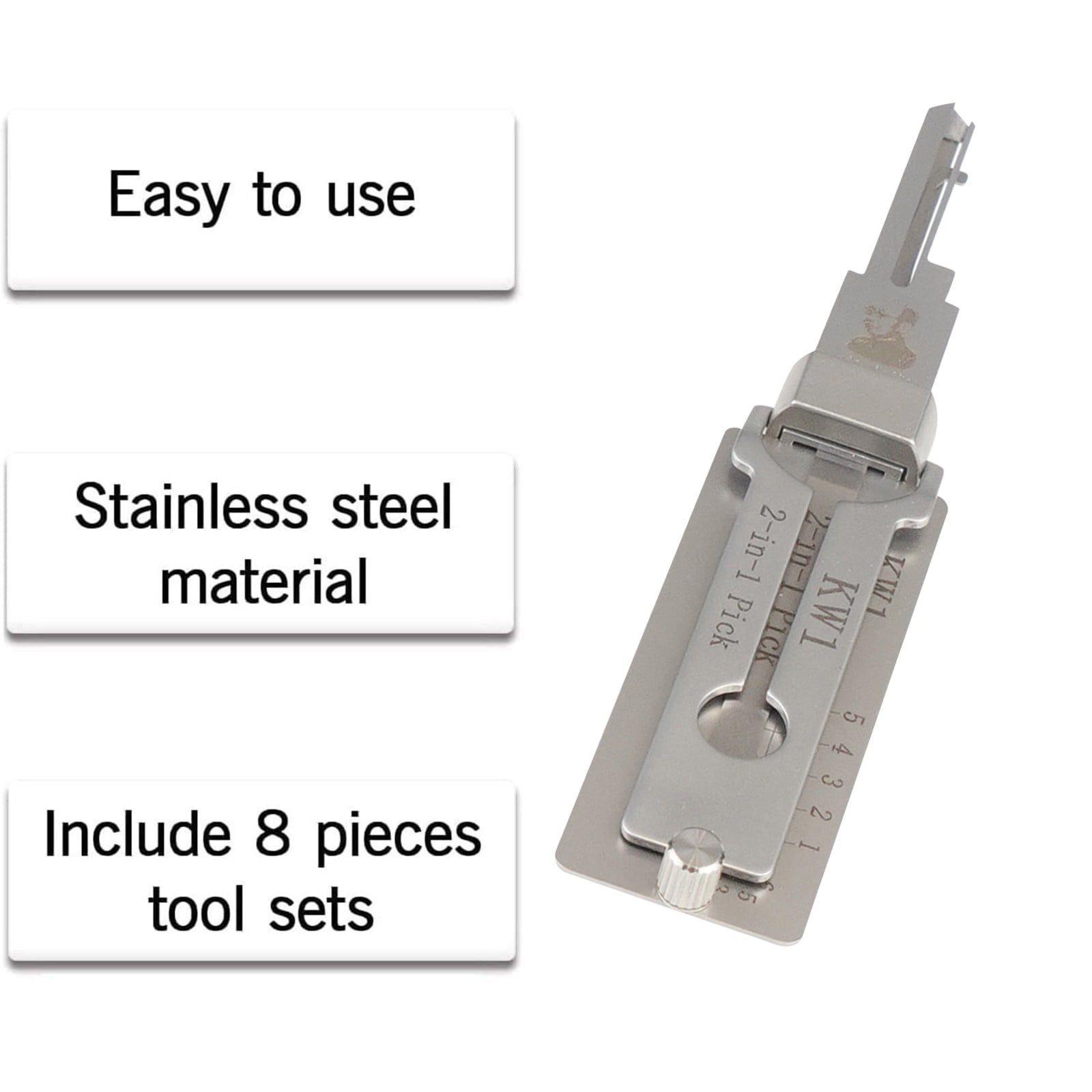Stainless Steel Key Decoder Fits Model KW1 - Walmart.com