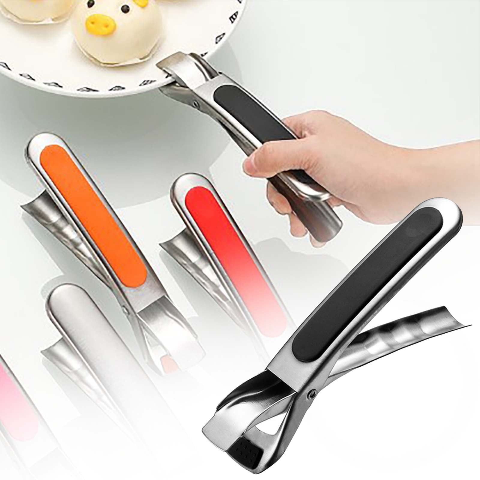 Stainless Steel Kitchen Bowl Clip And Plate Multifunctional Silicone ...