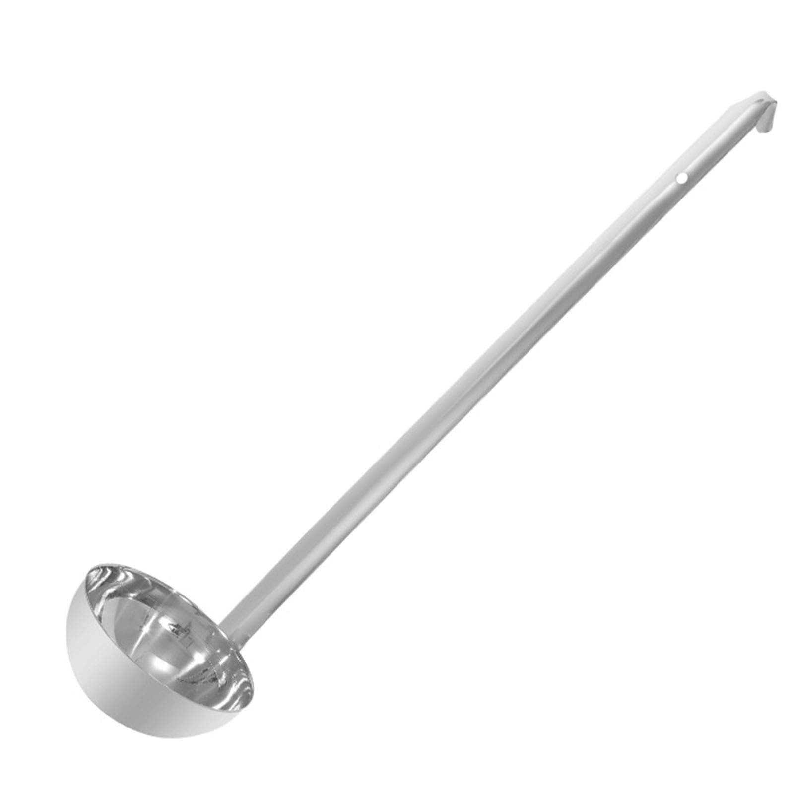 Stainless Steel Kitchen Ladle with Long Handle and Hanging Hook for ...