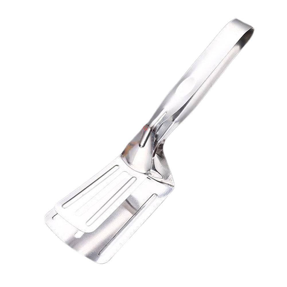 Stainless Steel Kitchen Multi-function Food Tongs Fried Steak Fish Tons ...