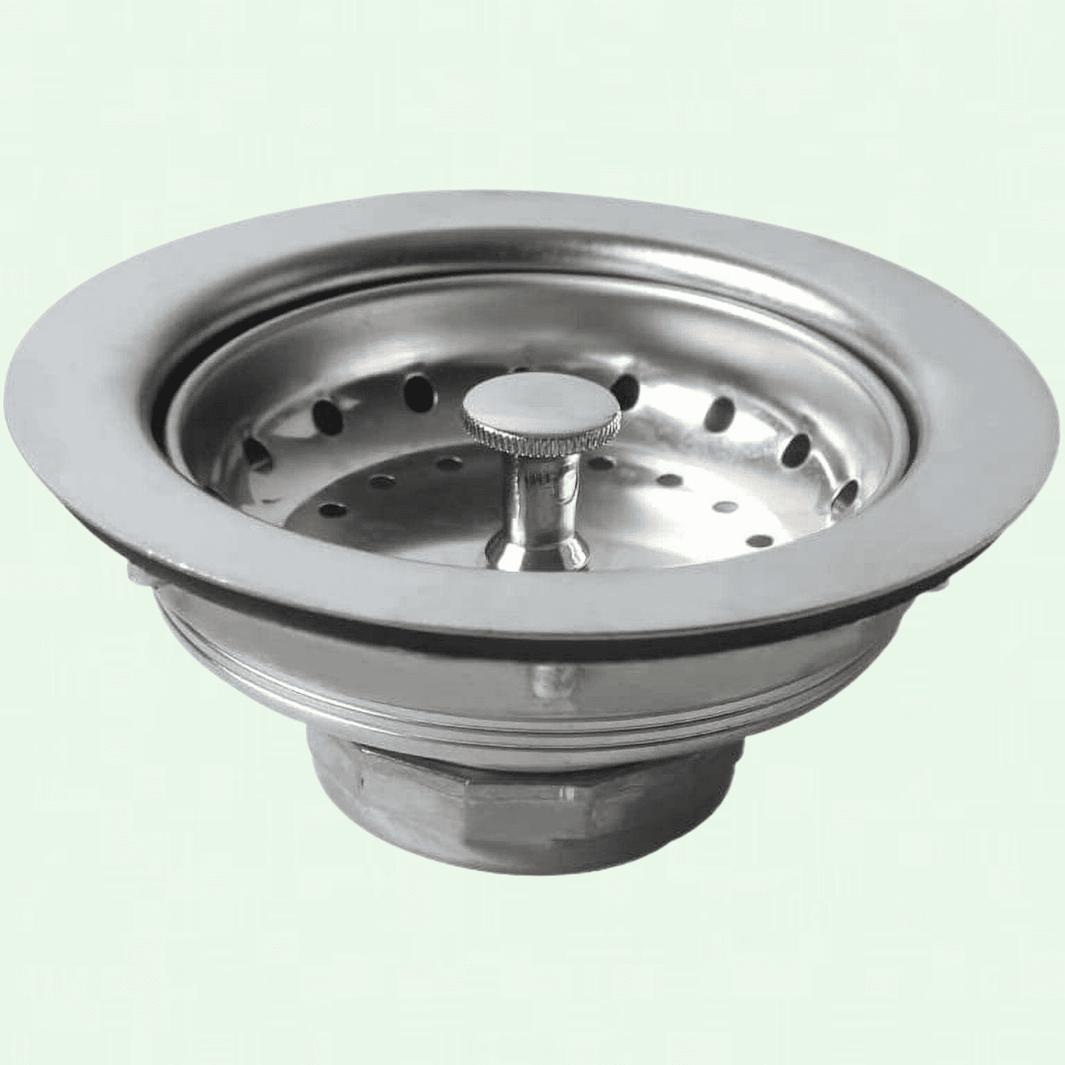 Stainless Steel Kitchen Sink Drain Assembly with Strainer Basket and ...