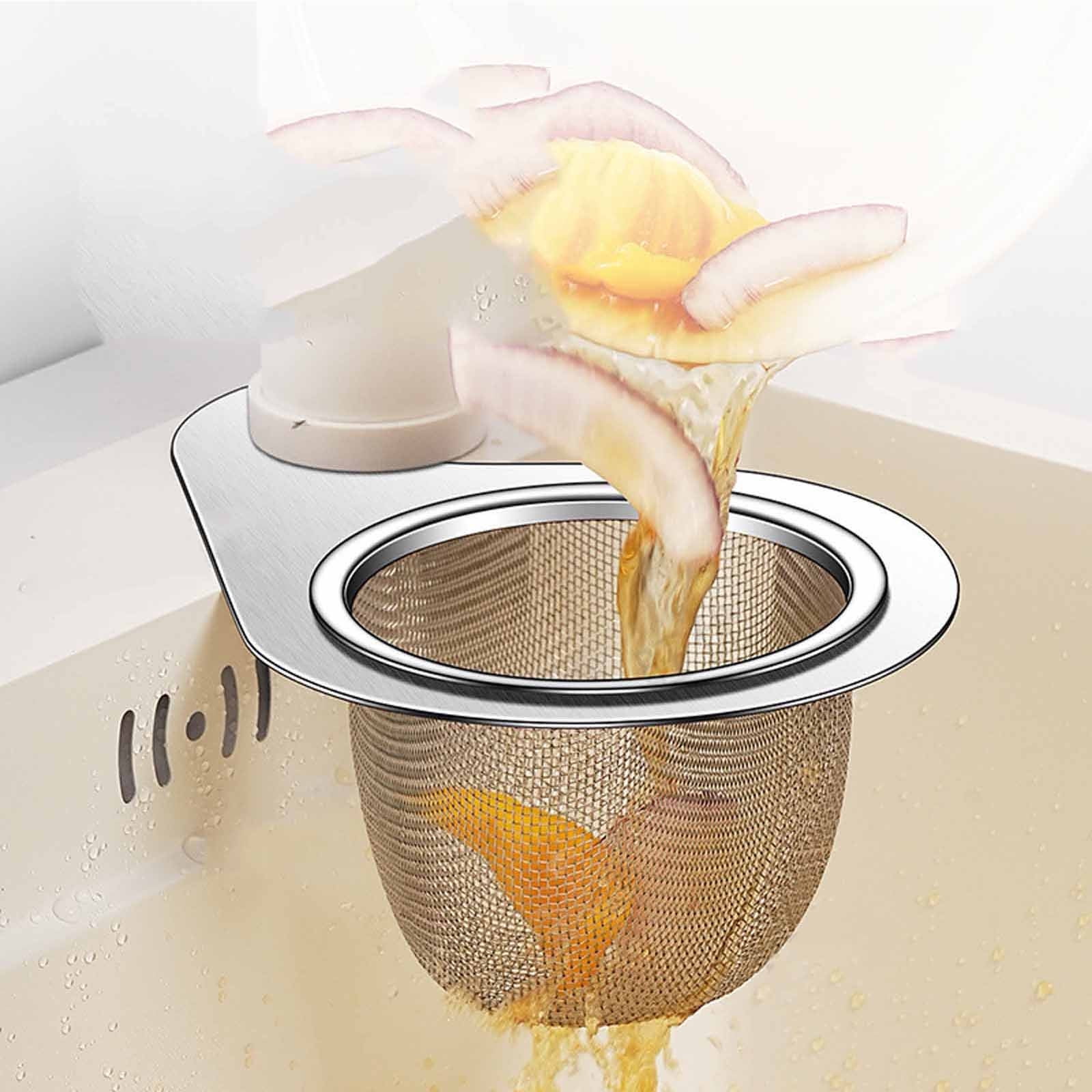 Stainless Steel Kitchen Sink Drainage Basket, Hanging Wet & Dry ...