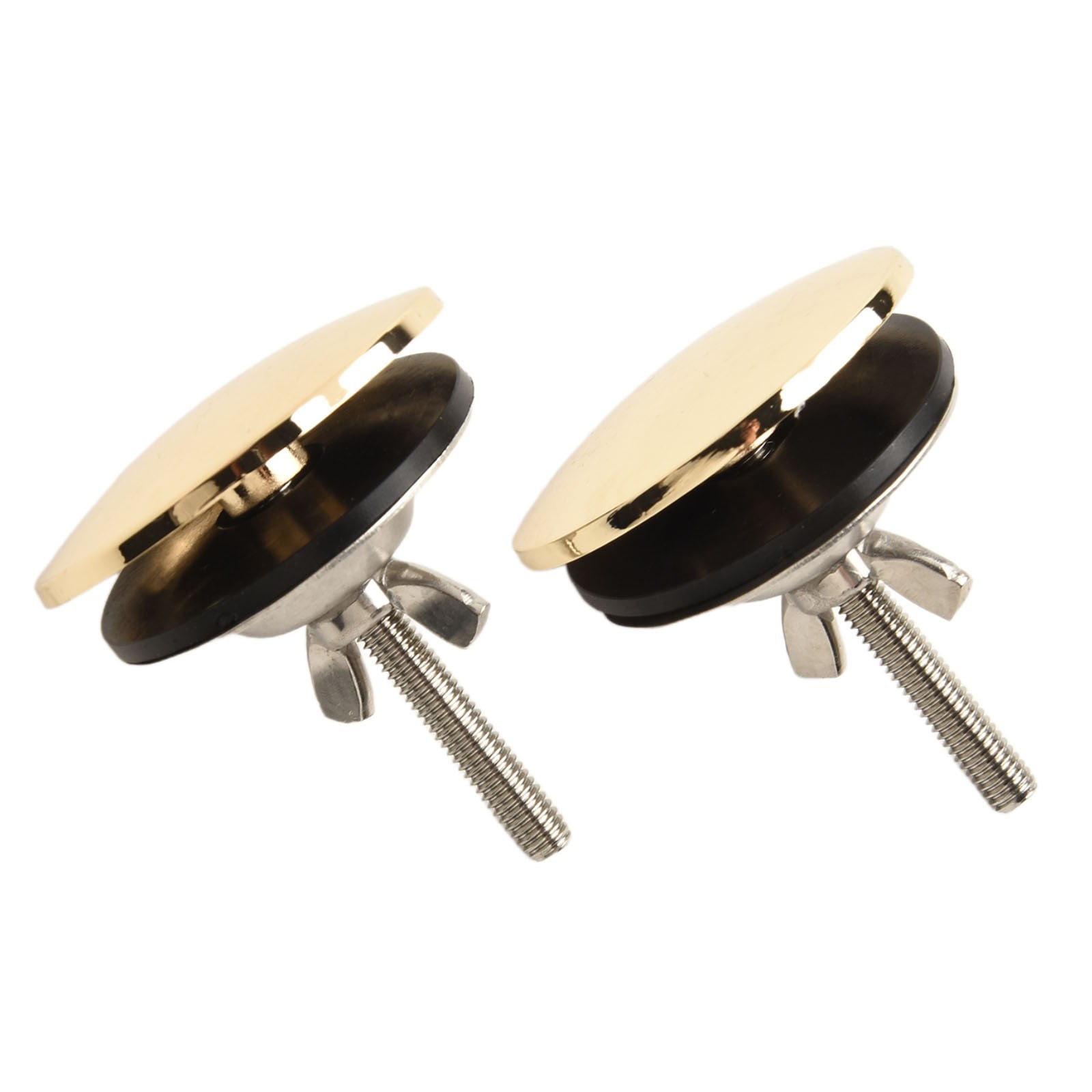 Stainless Steel Kitchen Sink Faucet Hole Cover Set - 2 Pack Basin Hole ...