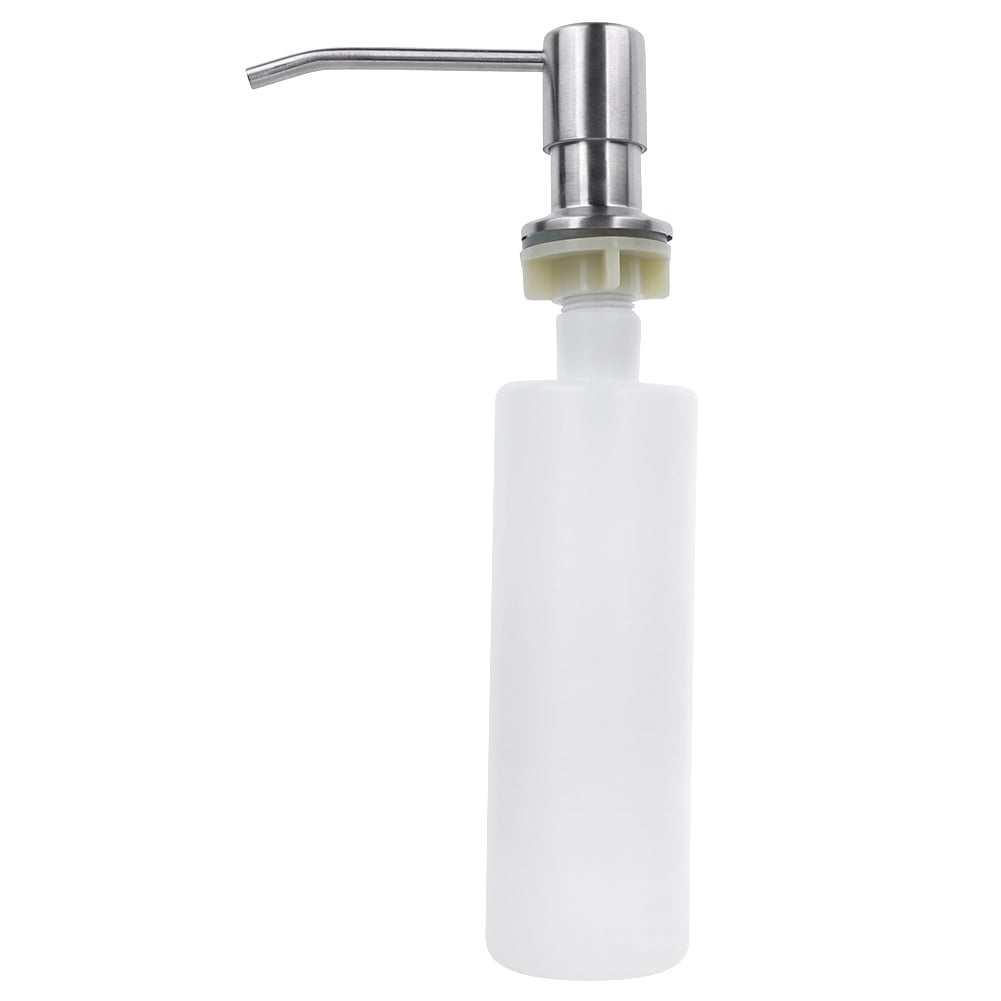 Stainless Steel Kitchen Sink Soap Dispenser with Liquid Hand Pump for ...
