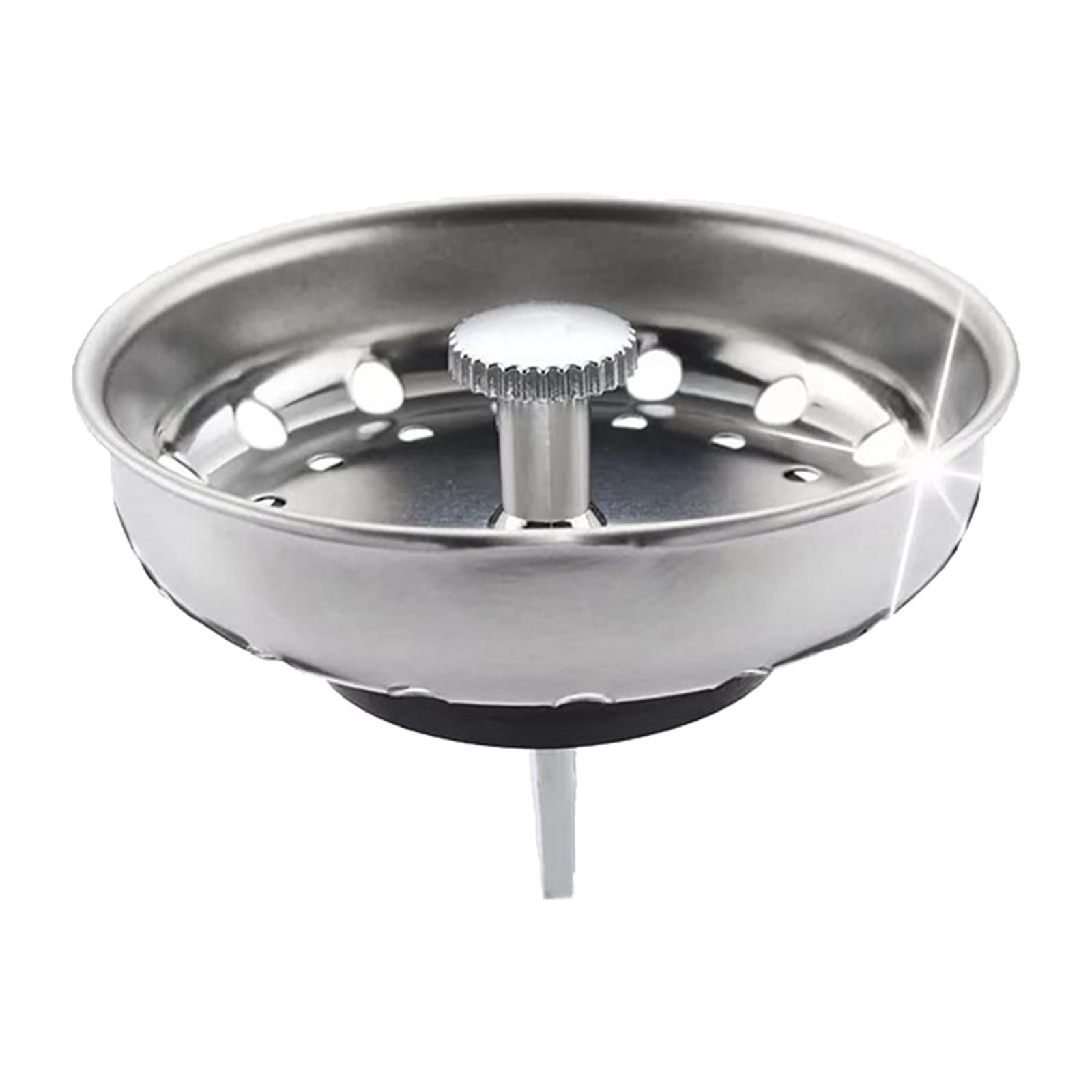 Stainless Steel Kitchen Sink Strainer Water Filter Plug Sink Basket ...