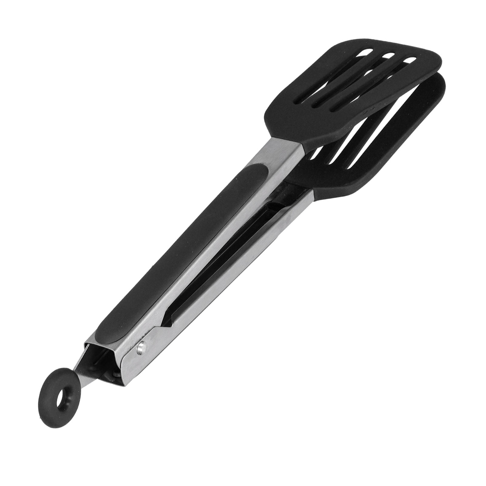 Stainless Steel Kitchen Tong,Silicone Foldable Steak Clamp,Multipurpose ...