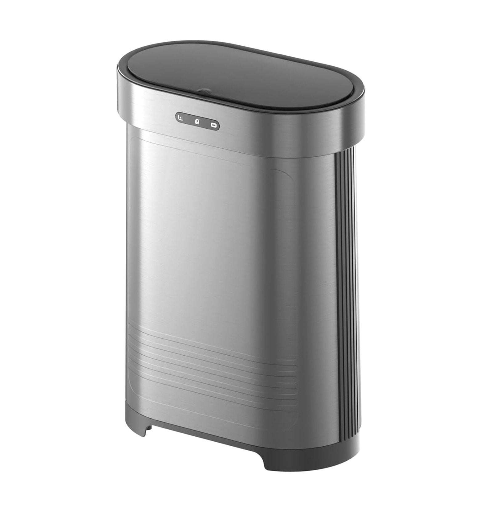 Stainless Steel Kitchen Trash Can 13 Gallon Sensor Garbage Can ...