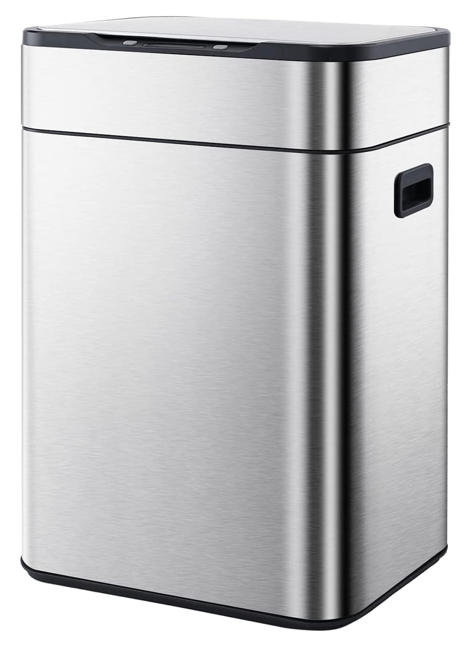 Stainless Steel Kitchen Trash Can 13 Gallon Sensor Trash Can Without ...