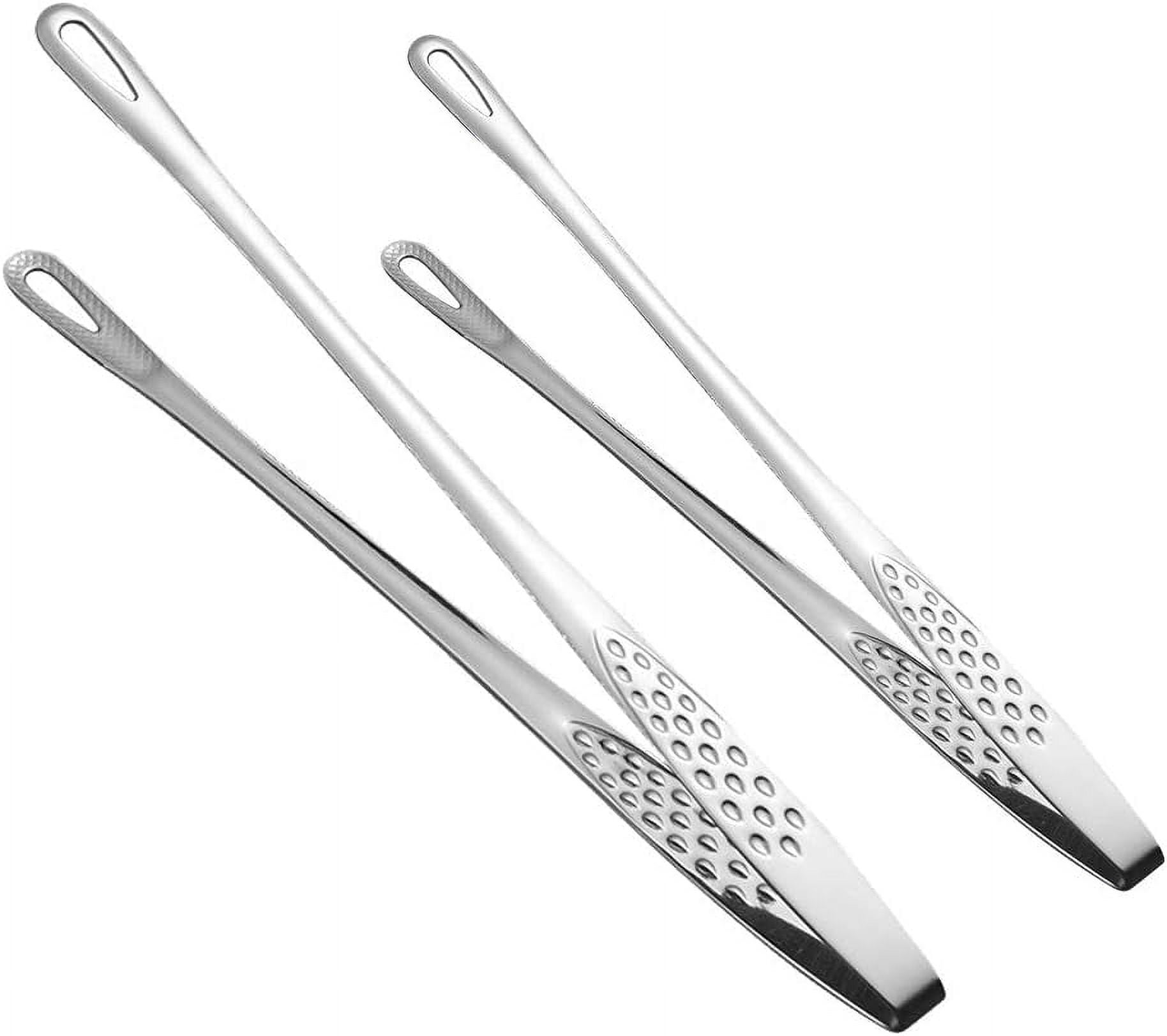 Stainless Steel Korean Bbq Tongs, Hollow Design Grill Tools For Safe ...