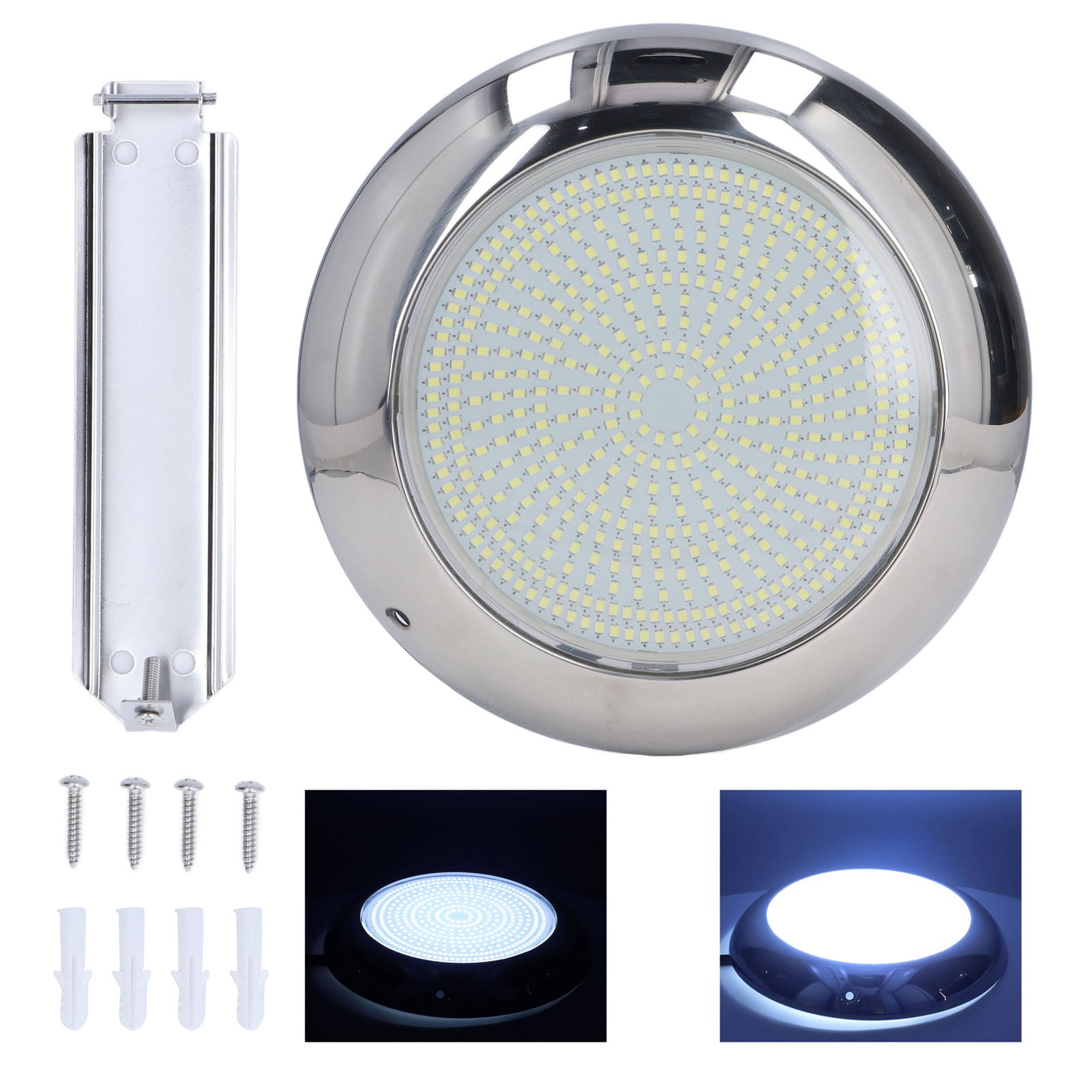 Stainless Steel LED Pool Light 12V 35W White Color IP68 Waterproof LED ...